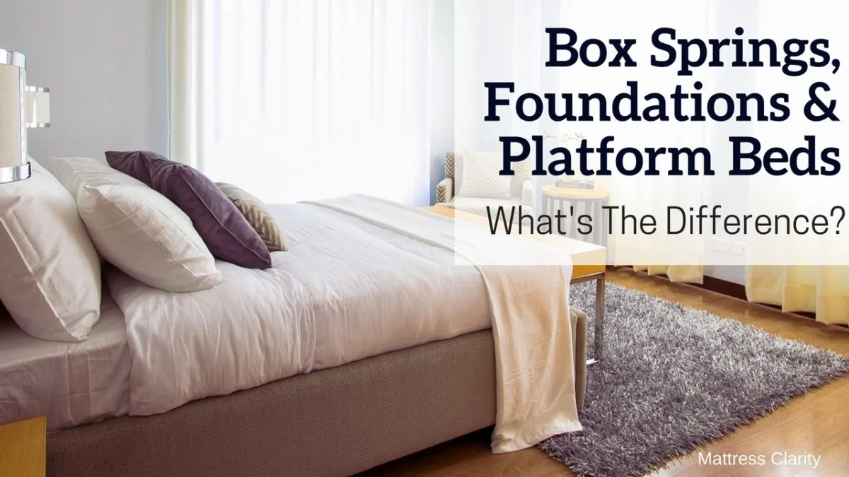 Box Spring vs. Foundation vs. Platform Bed | Mattress Clarity